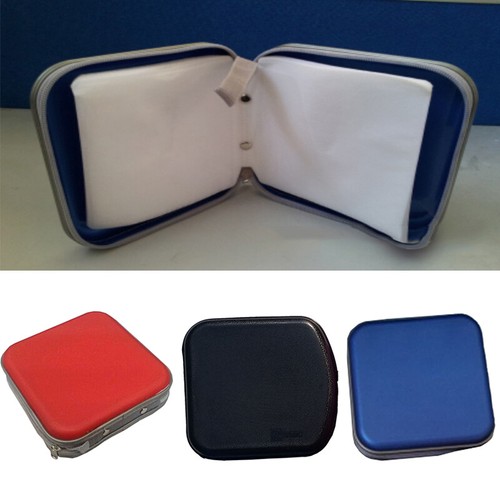 40 Disc CD Case Black Organizer DVD VCD Carry Portable Holder Storage ...