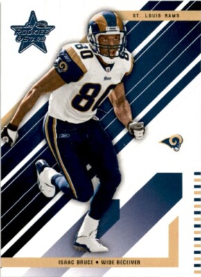 2004 Leaf Rookies & Stars Isaac Bruce #81 St. Louis Rams | eBay
