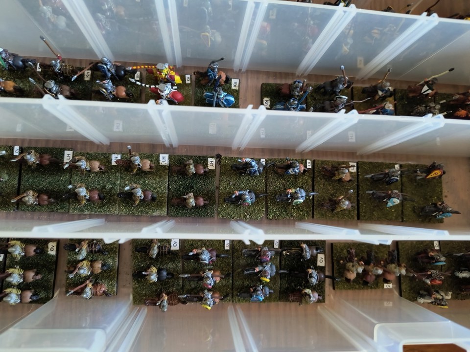 Huge Collection of Painted DBA/DBM 15mm Medieval Armies | eBay
