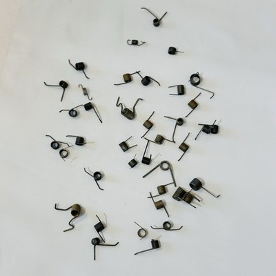 Lot of 38 Variety Tiny Small Torsion Springs Sewing Machine Multi Sz ...