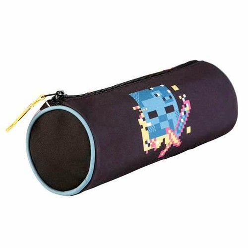 Schulmäppchen Minecraft Pixel 22 x 8 cm rund | eBay.de