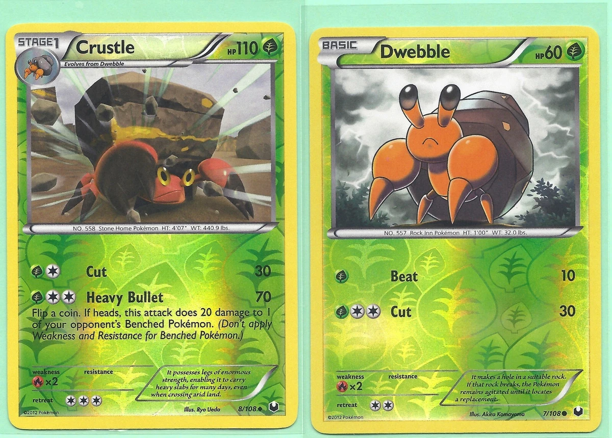 Pokemon Crustle Evolution