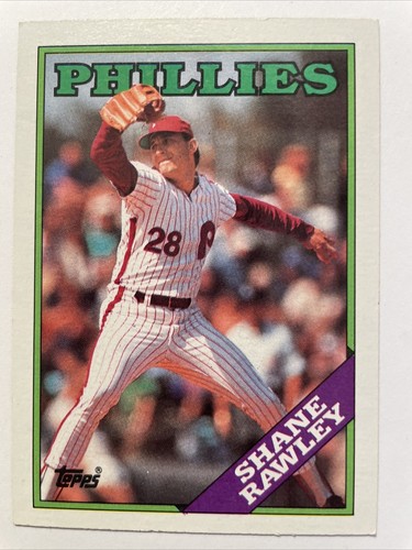 Shane Rawley - 1988 Topps #66 - Philadelphia Phillies Baseball Card MLB ...