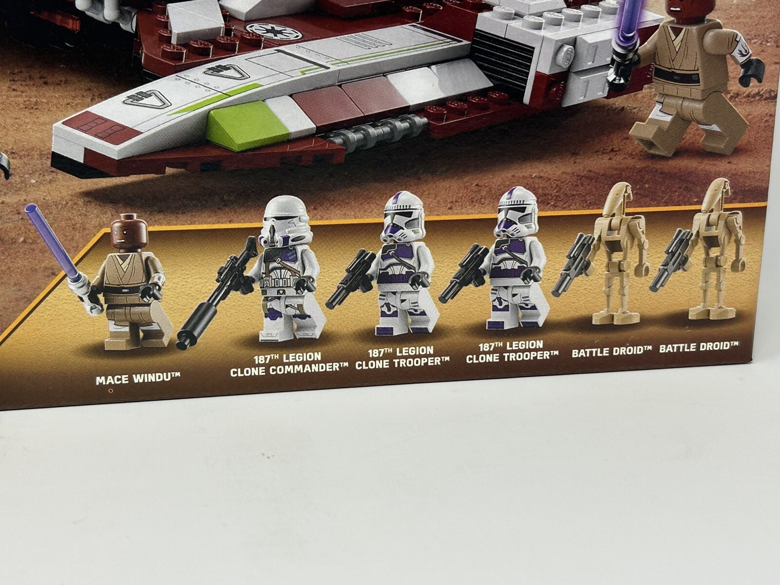 LEGO Star Wars Republic Fighter Tank 75342 187th Trooper New! Retired ...