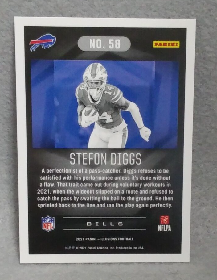 Stefon Diggs 2021 Panini Illusions Football #58 Base - Buffalo Bills | eBay