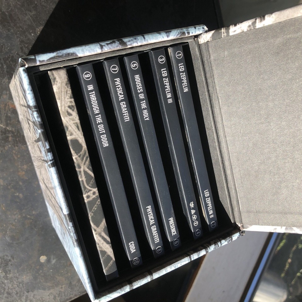LED Zeppelin 10 CD Box Set 1993, Stored For Decades. Really Clean. | eBay