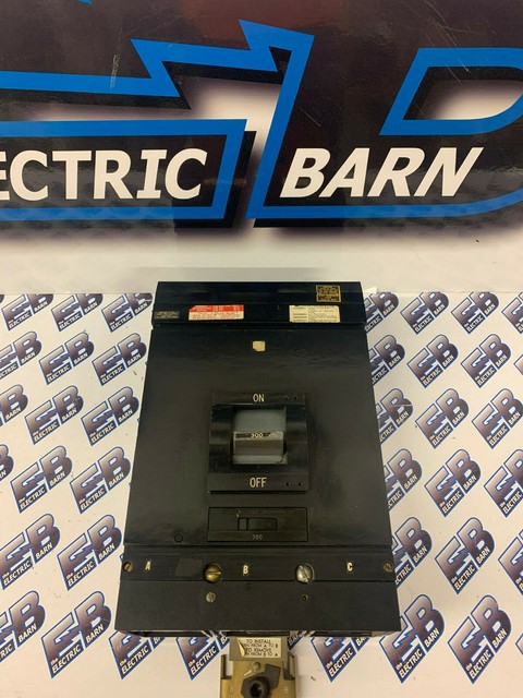 Square D MH MH36300 3 Pole 600v 300 Amp Ma36300 Circuit Breaker Black ...