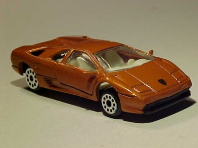 SMALL 3 INCH 1986 Lamborghini Diablo Dynawheels D115 1/64 Diecast Mint ...
