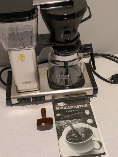 Technivorm Moccamaster 741.84 KB Auto Off 10-Cup Coffee Maker Brushed ...