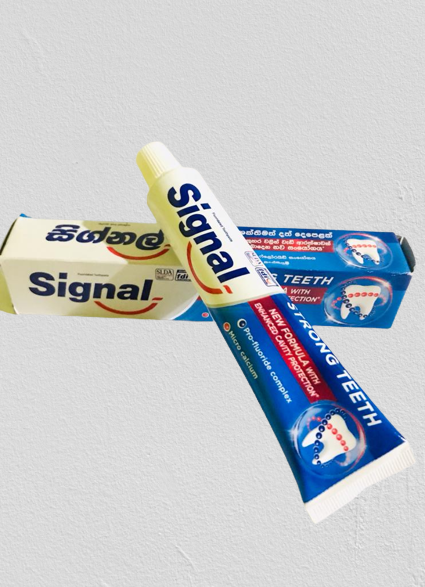 Signal Toothpaste Teeth Protection Strong White Cavity Whitening ...