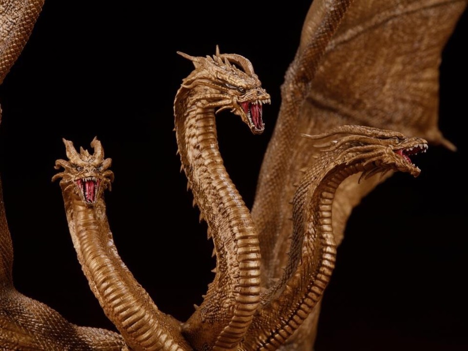 2019 ART SPIRITS KING GHIDORAH Hyper Modeling GODZILLA King of the ...