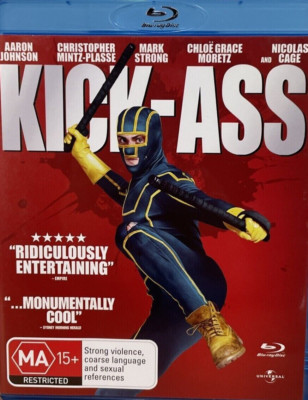 Kick-Ass Blu-ray - Aaron Johnson (Region B, 2010) As New - Free Post ...