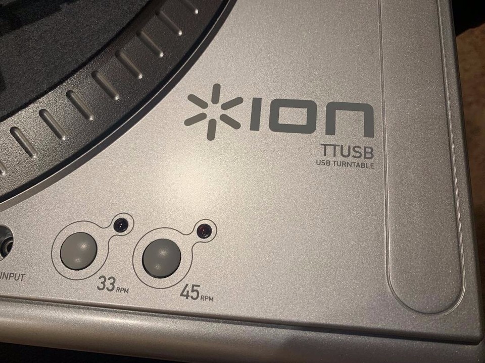 ION TTUSB USB Enabled Belt Drive Turntable | eBay