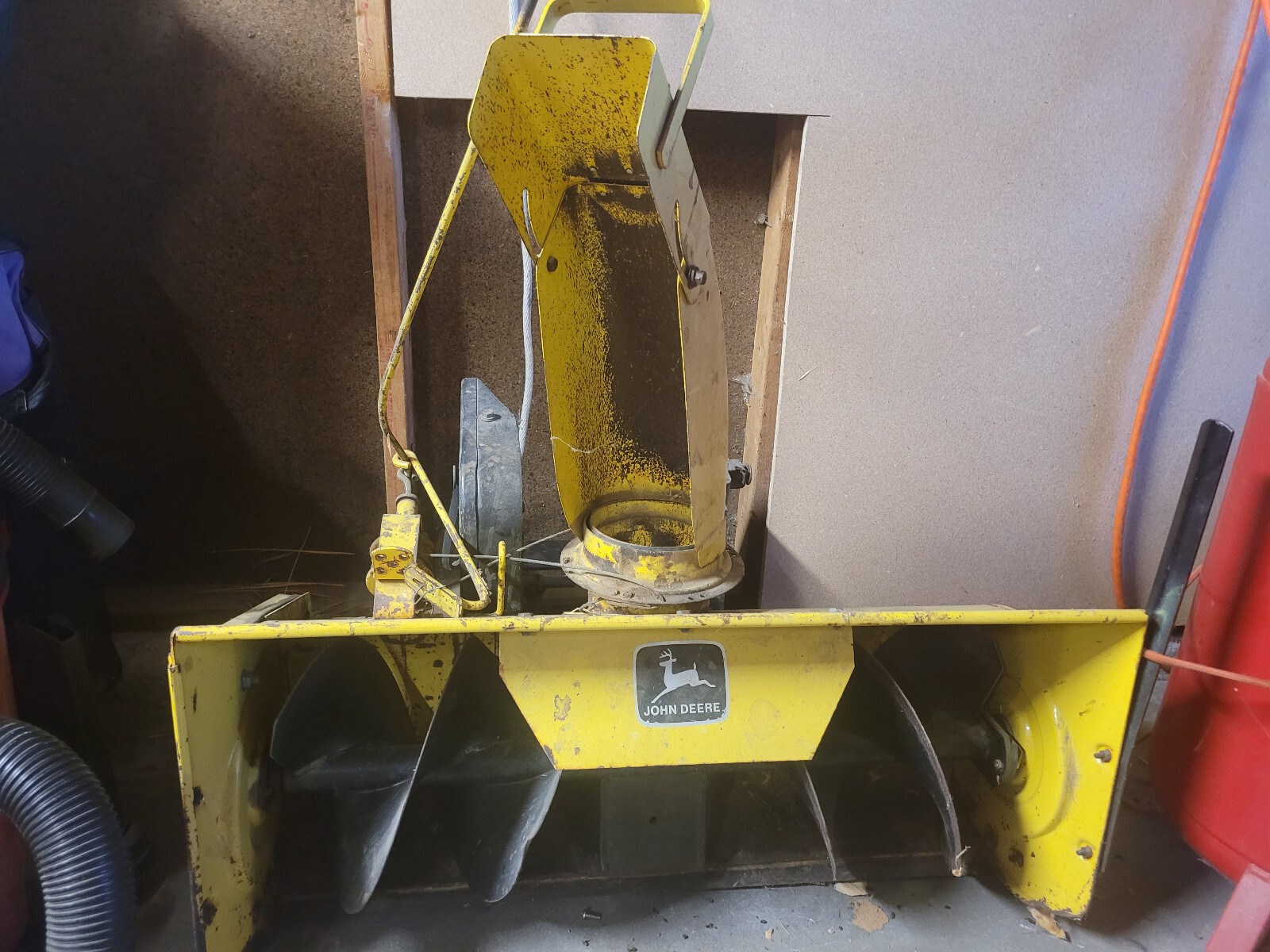 John Deere Snow Blower Attachment for Models 210 212 214 216 | eBay