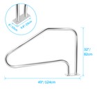 304 Stainless Steel Swimming Pool Handrail Inground Stair Steps Grab ...