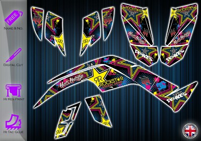 Quadzilla 450 Sport Stickers - Graphics Kit - Dinli Decals ATV Decals ...