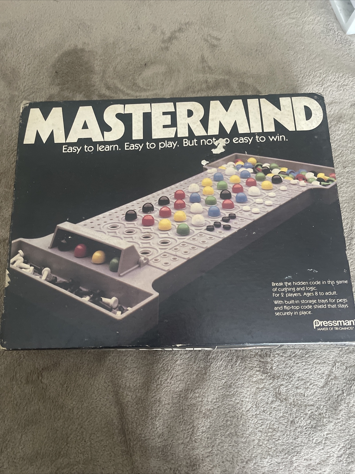 VTG 1981 MASTERMIND Board Game by Pressman - 100% Complete | eBay