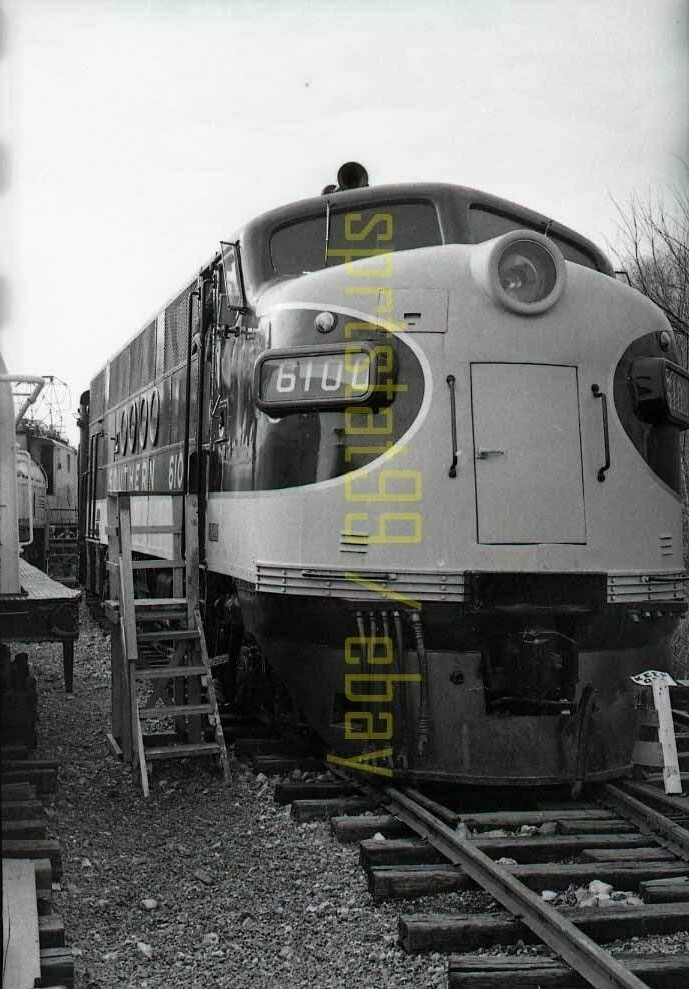 SOU Southern EMD FTA Locomotive #6100 - Vintage Railroad Negative | eBay