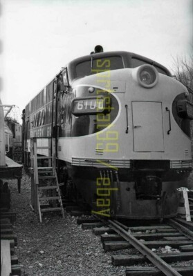 SOU Southern EMD FTA Locomotive #6100 - Vintage Railroad Negative | eBay