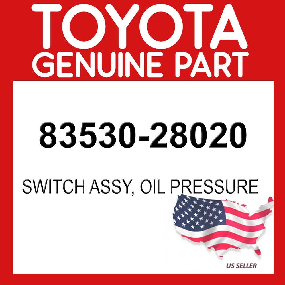 83530-28020 Genuine Toyota Camry Lexus Oil Pressure Sending Unit 83530 ...