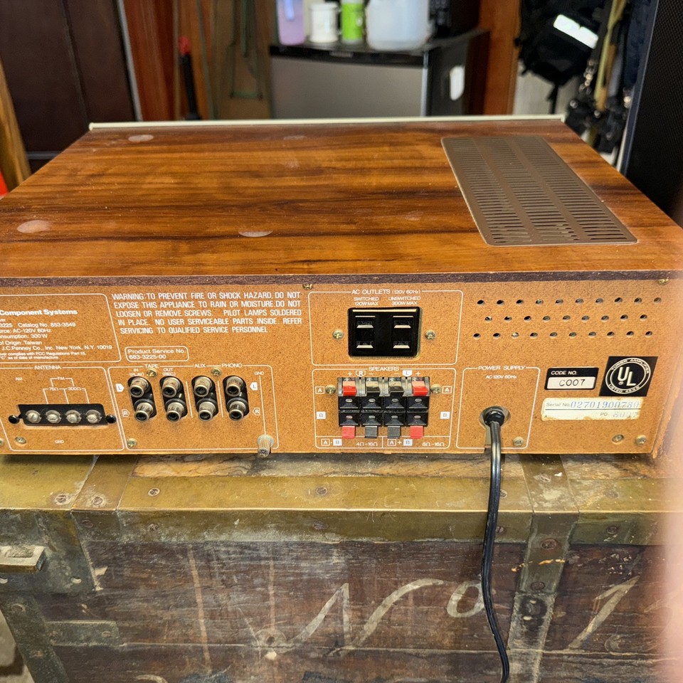 Vintage MCS 3225, 27W AM/FM Stereo Receiver, 1970s. Working Condition ...