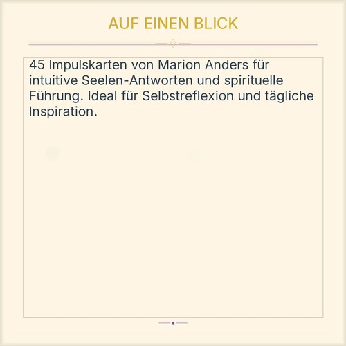 Marion Anders Seelen-Botschaften 45 Carte Spiritualità Esoterismo | eBay