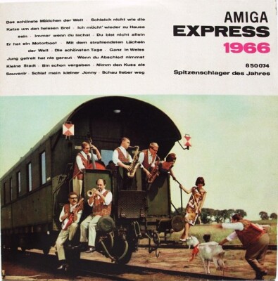 AMIGA EXPRESS 1966 LP Andreas Holm Helga Brauer Frank Schöbel Klaus ...