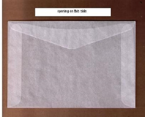 Box of 1000 #5 Glassine Stamp Envelopes 3½" x 6" Westvaco Cenveo JBM ...