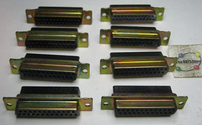 25S D-Sub Female 25 Pin Connector Shell without Pins - NOS Qty 8 | eBay