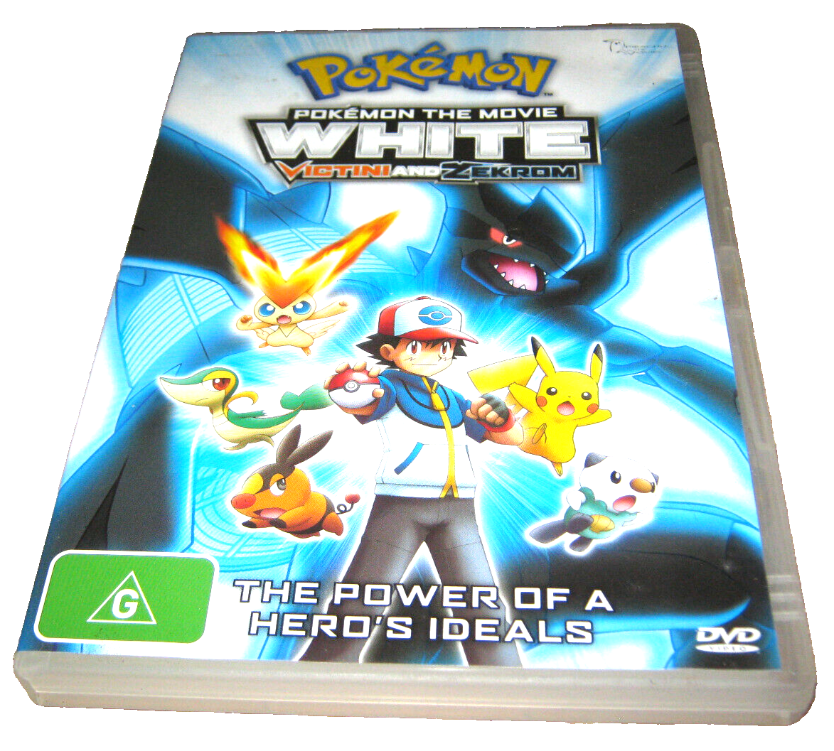 Pokemon The Movie - White - Victini and Zekrom - Anime - Manga - DVD ...