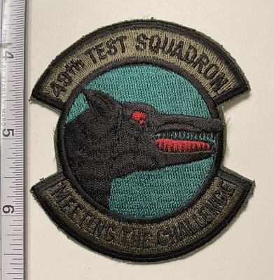 USAF subdued Patch 49th Test Squadron ‘Meeting The Challenge’ Bomber ...