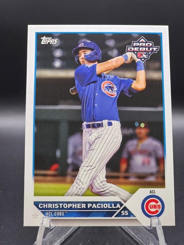 2023 Topps Pro Debut Christopher Paciolla Chicago Cubs Lot (10) | eBay
