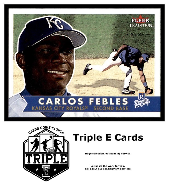 2001 Fleer Tradition - #194 Carlos Febles for sale online | eBay