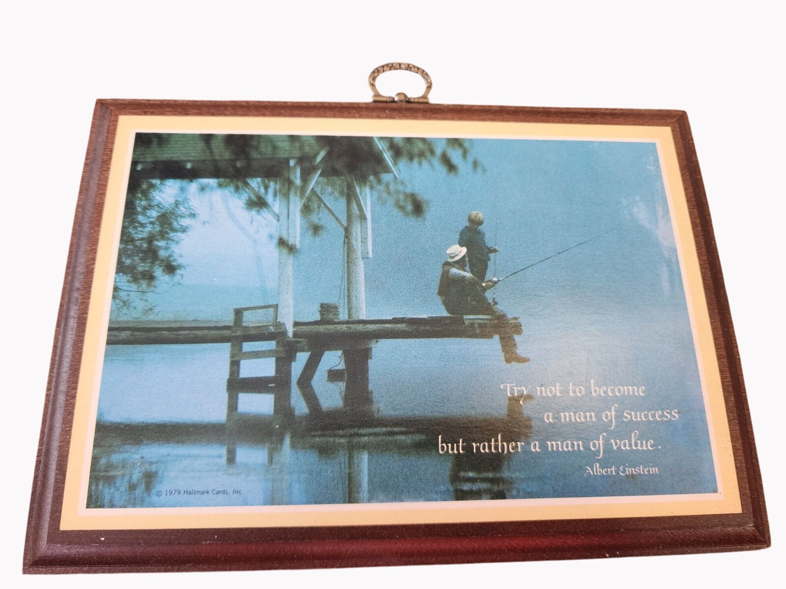 Albert Einstein Quote Wall Plaques Set Of 2 By Hallmark A MAN OF VALUE ...