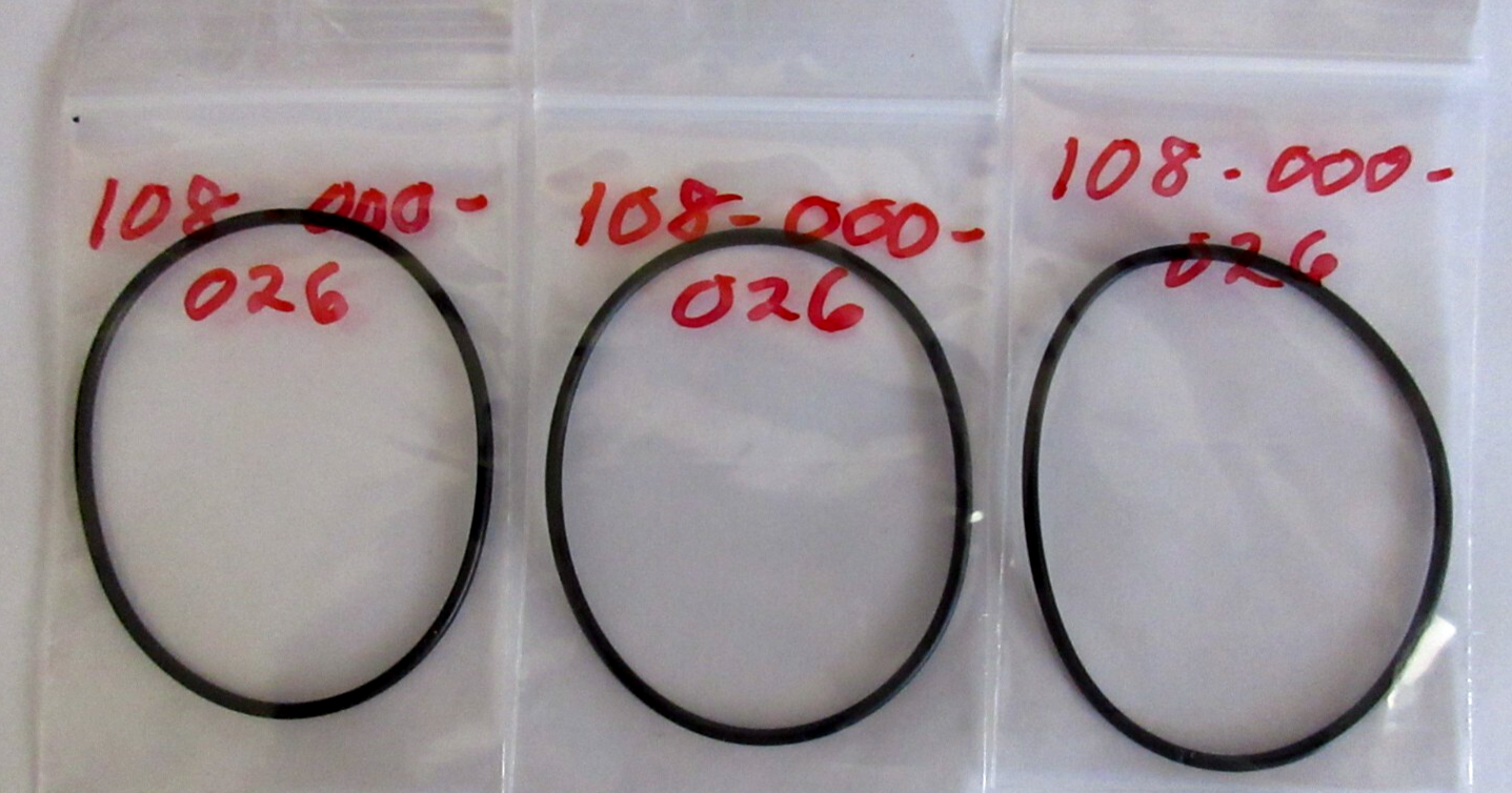 Lot of 3 Mag-Lite Face Cap O-Ring 108-000-026 C & D Cell Flashlights | eBay