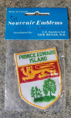 Vintage Prince Edward Island PEI Canada Souvenir Patch Badge | eBay