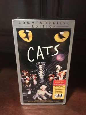 Cats: The Musical (VHS, 2000, 2-Tape Set, Commemorative Edition ...
