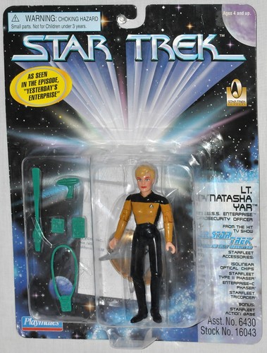 Star Trek Lt. Natasha Yar Yesterday's Enterprise figure #1569 of 1701 ...