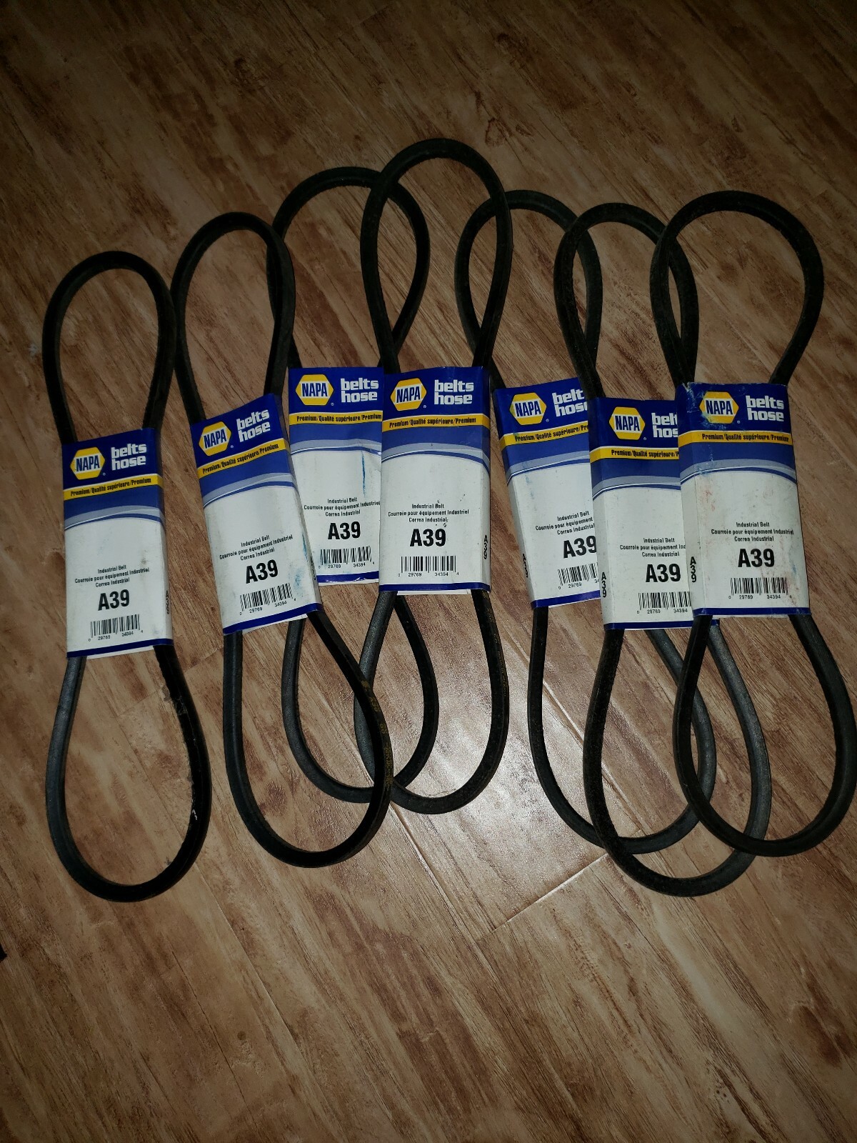 NAPA Industrial belt Part A39 FREE SHIPPING | eBay