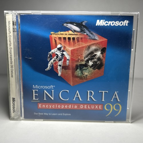 Microsoft Encarta 99 Encyclopedia Deluxe British Edition for PC | eBay ...