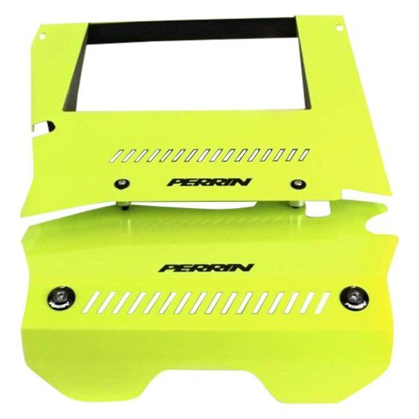 Perrin PSP-ENG-165NY Neon Yellow Engine Cover Kit for 2015-2019 Subaru ...