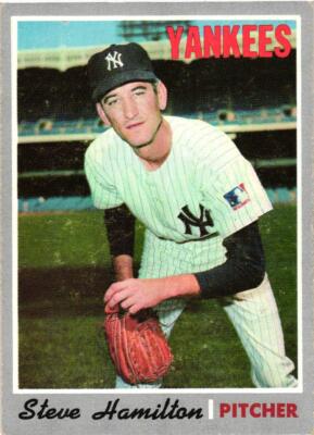 1970 Topps #349 Steve Hamilton | eBay