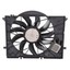 Fit for Mercedes-benz Radiator Condenser Cooling Fan Motor Assembly ...