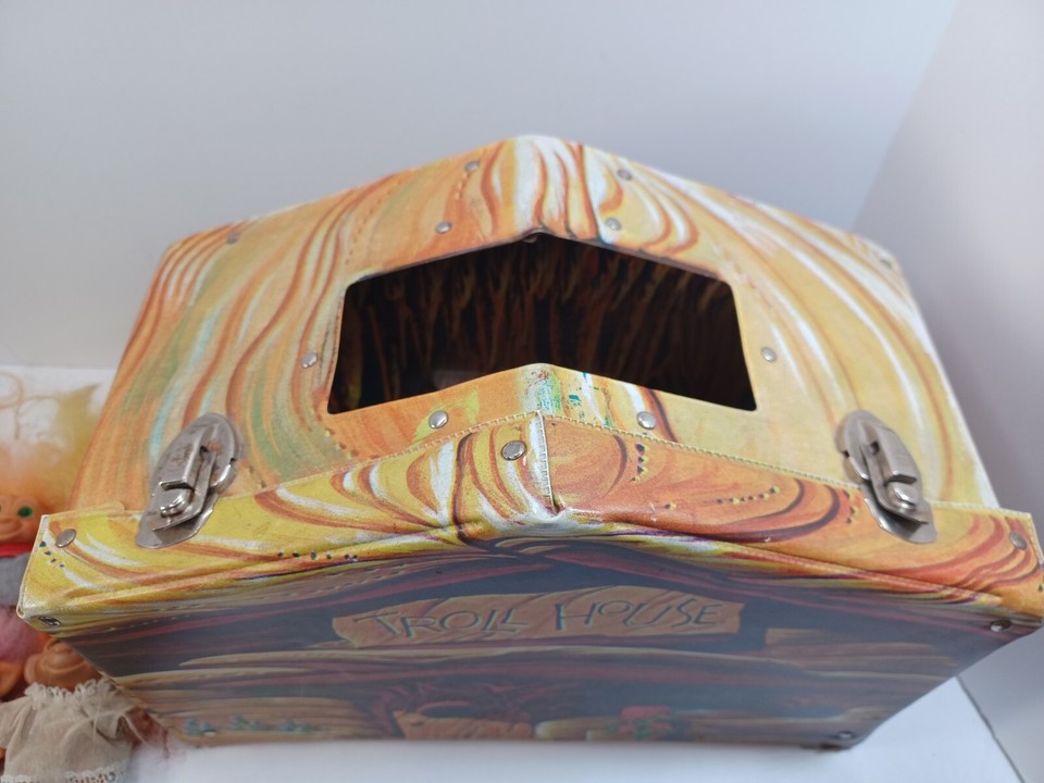 Vintage 1960s Troll House Cave Carrying Case Playset W/ 10 Trolls ...