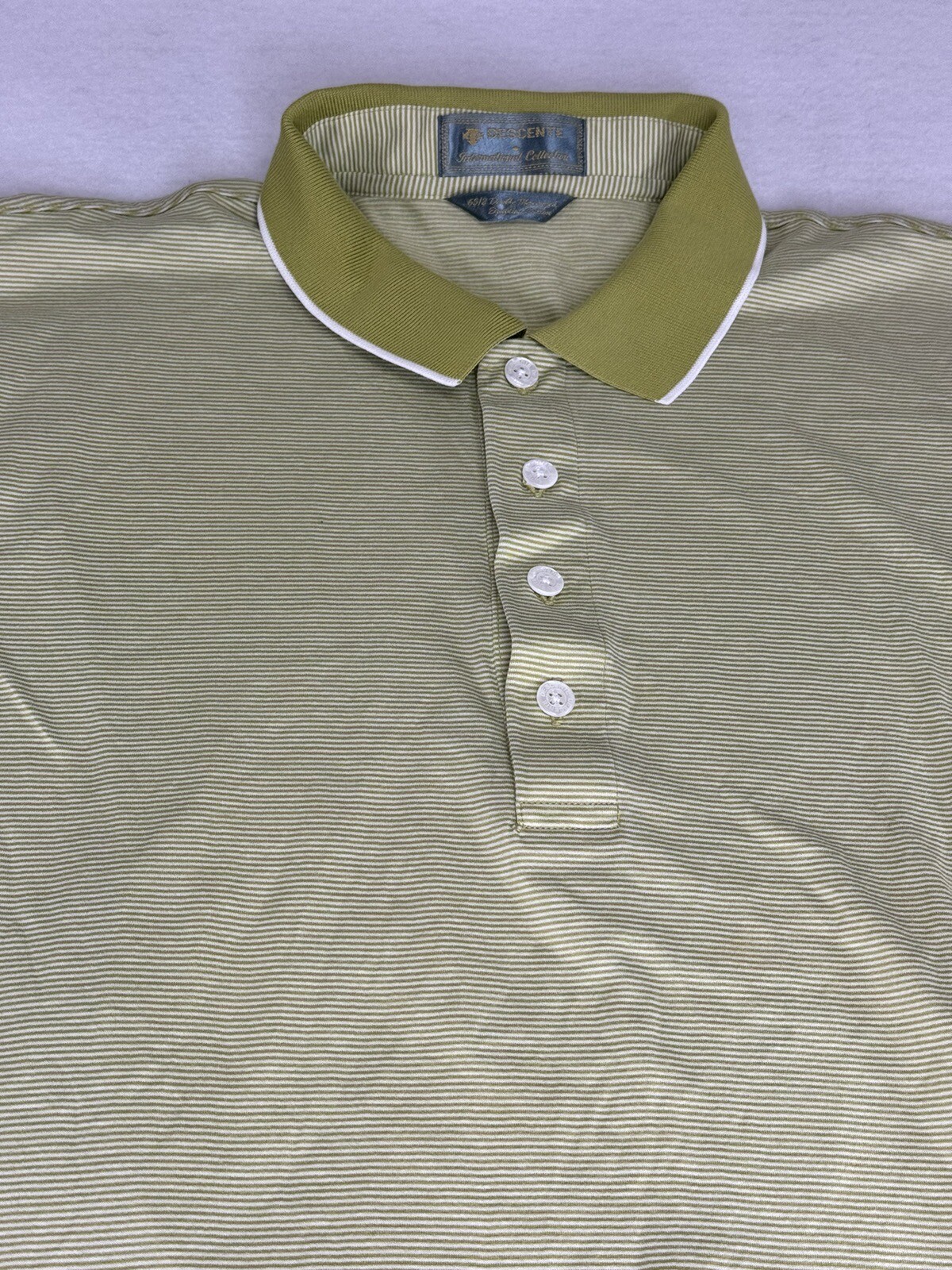 Descente Men's Polo Shirt International Collection La… - Gem