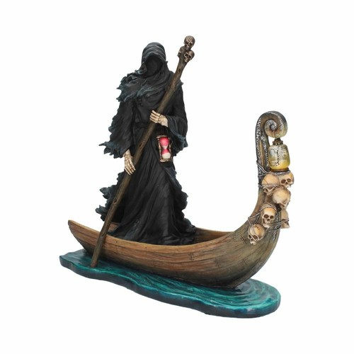 Nemesis Now Charon Ferryman of The Underworld Grim Reaper Boat Gothic ...