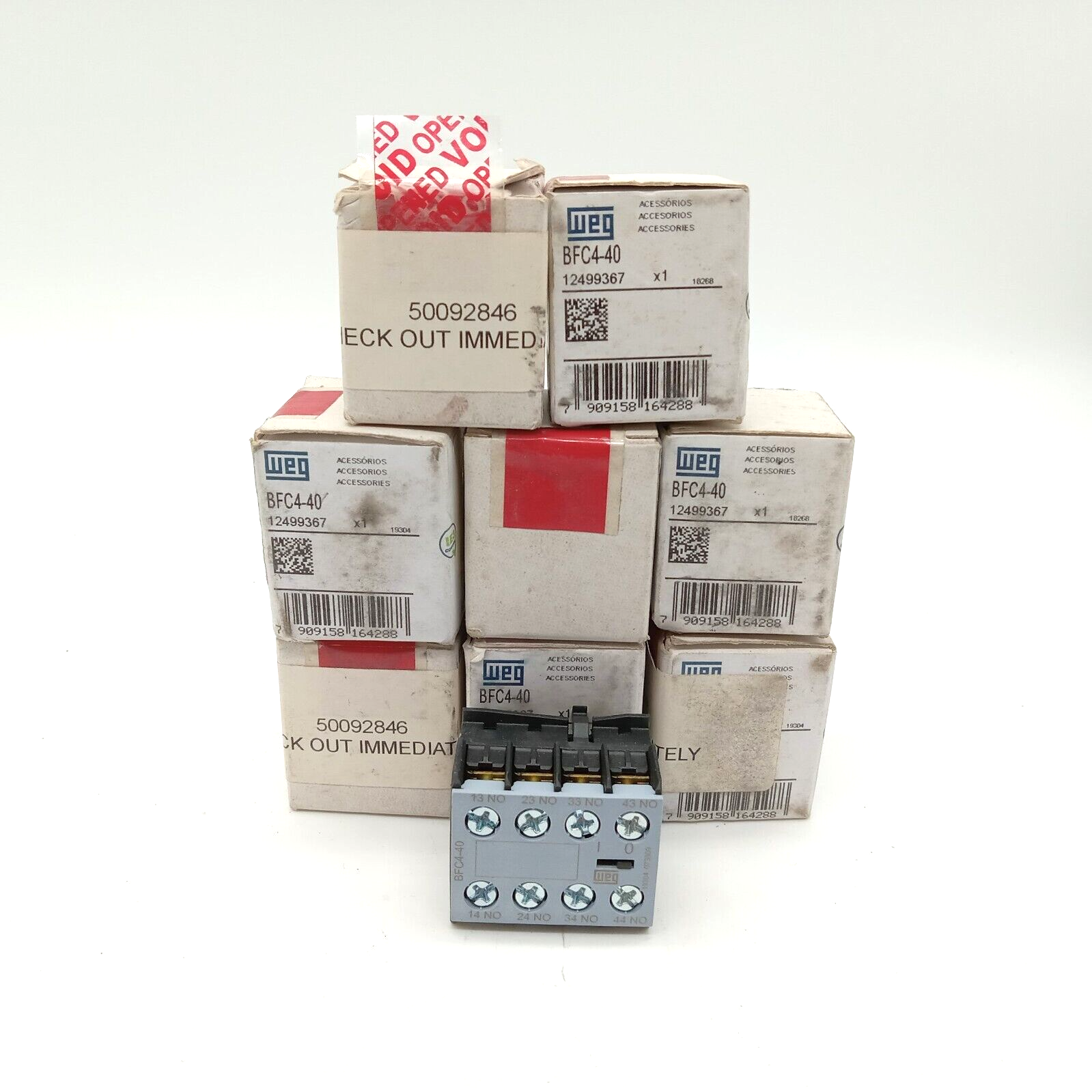 Weg BFC4-40 Auxiliary Contact Lot of 8 | eBay