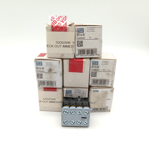 Weg BFC4-40 Auxiliary Contact Lot of 8 | eBay