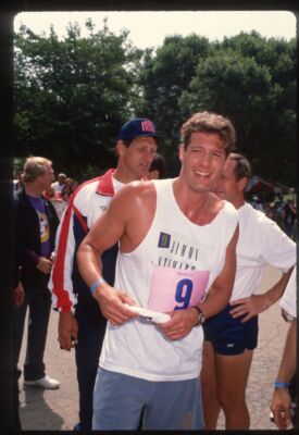 1992 PAUL SATTERFIELD Candid Original 35mm Slide Transparency SOAP ...