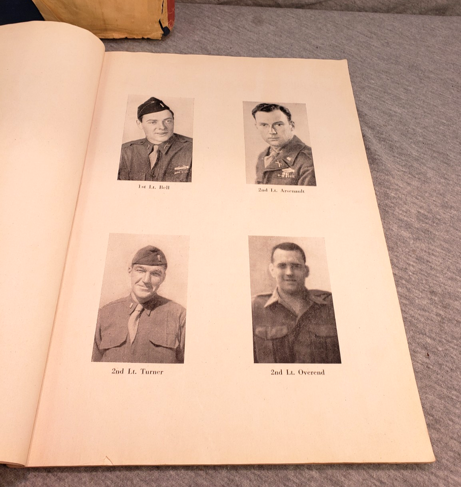 WW2 310th Infantry Regiment 78th Divison E Company History Books 1945 ...